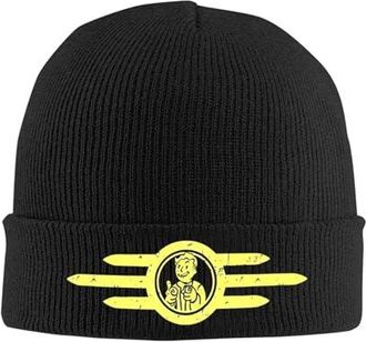 Generic Chapeau dHomme, Silhouette Souriante pointant Les Pouces vers Le Haut Cercle Hommes Femmes Unisex Chapeau tricot&eacute; Tuque Pull Bonnet Hiver Chaleureux C