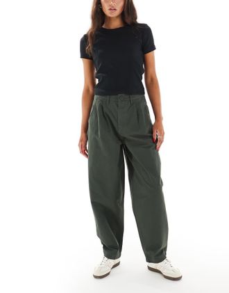 Santa Cruz Pantalon coupe ballon ample - Kaki-Vert