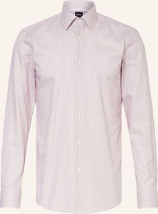 HUGO BOSS Hemd Hank Slim Fit beige