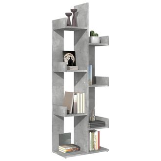 Generic B&uuml;cherregal mit 8 F&auml;chern, Standregal, Aktenregal, Wandregal, B&uuml;roregal, Regal, Mehrzweckregal, Dekoregal f&uuml;r Wohnzimmer/Schlafzimmer/B&uuml;ro, (48x25.5x1