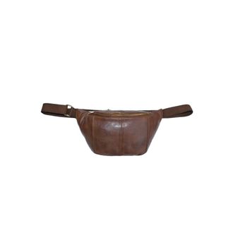 BTF-CPH Btfcph, Femme, Sacs, Brun, Taille: ONE Size Sac Banane en Cuir Cognac Fonc&eacute;