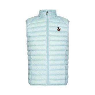 Jott Jott, Homme, Vestes, Vert, Taille: 2XL Doudoune Sans Manches Style Urbain Chic