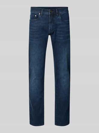 Pierre Cardin Tapered Fit Jeans im Used-Look Modell Lyon
