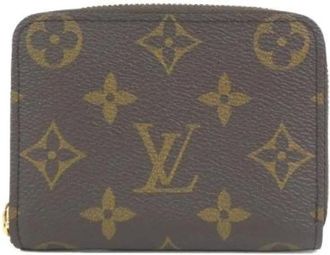 Louis Vuitton Porte-monnaie Monogram Pre-owned - Femme - Pre-owned - Brun - Taille: ONE Size
