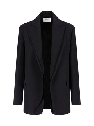 Sportmax Single-Breasted Double Collar Blazer