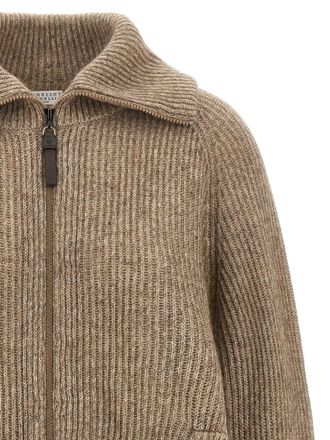 Brunello Cucinelli Sparkling Cardigan - Beige