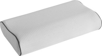 Abakuhaus Contour Bett Kissen für Nacken, Genau Anpassbar Ortopädisches Kopfkissen Design mit Waschbaren Bezug Kühles Klima Bezug Schöne Jacquard Musterung, 37 