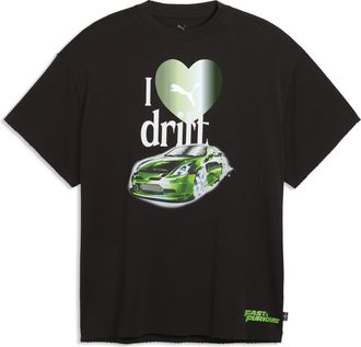 Puma x FAST & FURIOUS Relaxed Basketball-T-Shirt Herren, Accessoires, Schwarz, 3XL