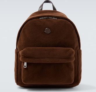Moncler Rucksack New Pierrick aus Teddyfleece