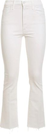 Mother Femme, Jeans, Blanc, Taille: W25 The Hustler Ankle Fray