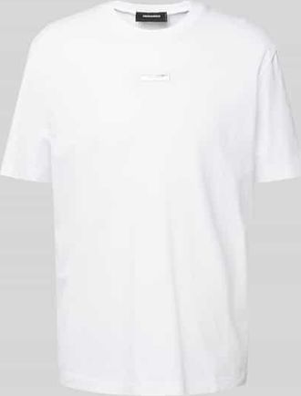 Dsquared2 Regular Fit T-Shirt aus reiner Baumwolle