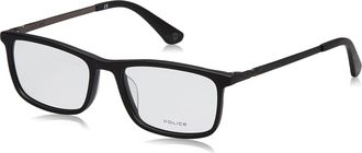 Police Herren Vplb75 Sonnenbrille, Matt/Sandblasted Black, 53