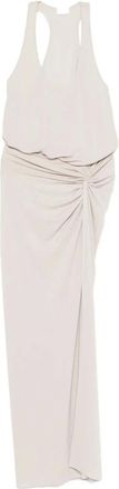 Andamane Femme, Robes, Gris, Taille: 36 FR Draped Racer Back Gown