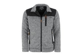 Blue Wave Fleecejacke Fabrizio Herren Jacke Fabrizio - Strickjacke Fleece mit Softshell-Besatz