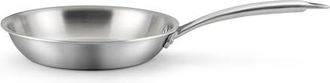Cuisinox Gourmet - Poêle 20 cm inox - Triply - Compatible tous feux - Acier Inoxydable 18/10 - Finition Satinée - Sans PFAS, PTFE, PFOA - Made in France
