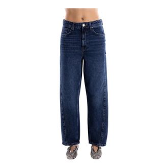 Marella Femme, Jeans, Bleu, Taille: 36 FR Jean Barrel