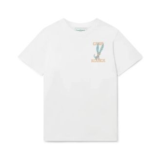 Casablanca Souvenir T-Shirt - - Tops - Herren - Wei&szlig; - 2XL