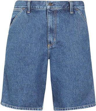 Carhartt Work in Progress Homme, Shorts, Bleu, Taille: W29 Single Knee Short