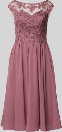 Laona Cocktailkleid mit Spitzenbesatz