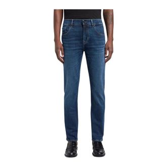 7 For All Mankind Slimmy Tapered Brief - - Jeans - Herren - Blau - W32