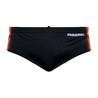 Dsquared2 Homme, Maillots de bain, Noir, Taille: XL Slip de bain