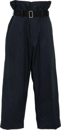 Plan C Plan C, Femme, Pantalons, Bleu, Taille: 40 FR Pantalon Ceintur&eacute;