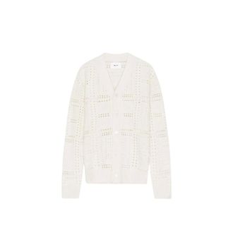 Nn.07 Nn07, Femme, Pulls, Beige, Taille: 42 FR Tobias Cardigan