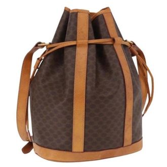 Celine Sac seau vintage Pre-owned - Femme - Pre-owned - Brun - Taille: ONE Size