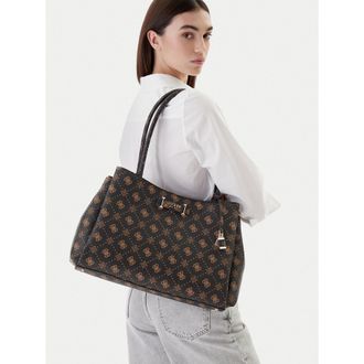 Guess Handtasche Guess Carrie Logo HWGP98 98220 Braun