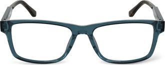 Lacoste lunettes de vue à monture rectangulaire - Bleu