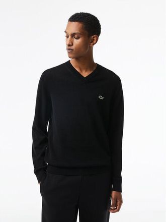 Lacoste Pullover AH1951 Schwarz Regular Fit
