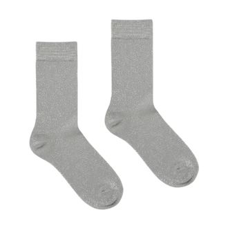 Swedish Stockings Femme, Accessoires, Gris, Taille: ONE Size Ines Shimmery Socks