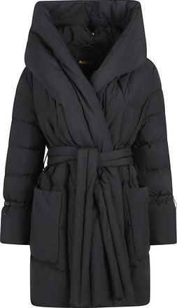Moorer Femme, Manteaux, Noir, Taille: 34 FR Parkas