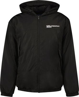 Karl Lagerfeld Karl Lagerfeld Jeans, Herren, Leichte Wattierte Jacke, Regular Fit, Schwarz, L