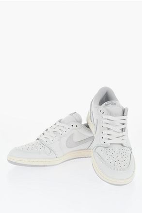 Nike AIR JORDAN Solid Color Leather Low Top Sneakers size 40,5