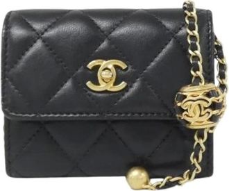 Chanel Sac bandouli&egrave;re mini vintage doccasion - Femme - Pre-owned - Noir - Taille: ONE Size