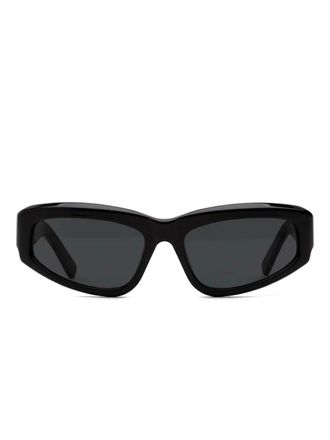 Retro Superfuture rectangle-shape sunglasses - Schwarz