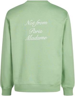 Dr&ocirc;le de Monsieur Sweat broderie poitrine et dos en coton