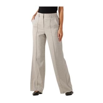 Y.A.S Yasbri HMW Pants - - Trousers - Damen - Grau - S