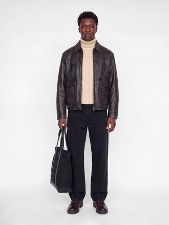 Jack & Jones Rollkragenpullover JPRBLUCALLUM CABLE KNIT ROLL NECK Materialmix, regular fit