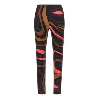 Pucci Legging imprim&eacute; Marmo - Femme - Pantalons - Multicolore - Taille: 44 FR