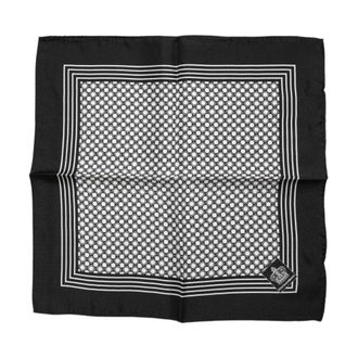 Dolce & Gabbana &Eacute;charpe Foulard en Soie &Eacute;l&eacute;gante avec Logo - Homme - Accessoires - Multicolore - Taille: ONE Size