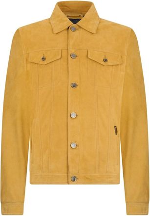 Moorer Homme, Vestes, Jaune, Taille: XL Manteaux