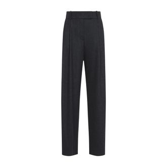 Giorgio Armani Femme, Pantalons, Gris, Taille: 40 FR Pantalon Droit