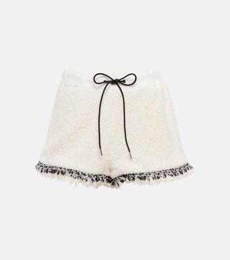 sacai Shorts aus Tweed