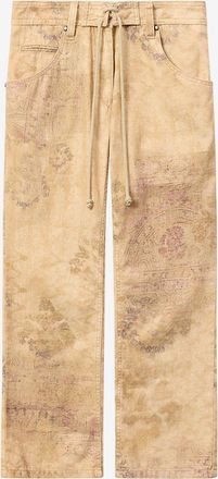 Isabel Marant Pantalon Camila - Femme - D&eacute;sert - Taille 34 - Isabel Marant