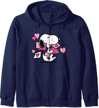 Peanuts Snoopy Valentinsbrief Kapuzenjacke