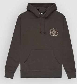 Quiksilver Salt Water Graphic Hoodie iron gate