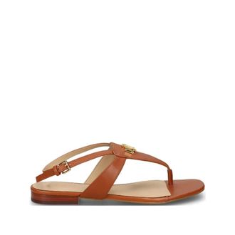 Ralph Lauren Everley Sandalen flache Sandale - - Shoes - Damen - Braun - 38 EU