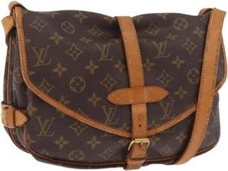 Louis Vuitton Sac bandouli&egrave;re Monogram pr&eacute;-poss&eacute;d&eacute; - Femme - Pre-owned - Brun - Taille: ONE Size